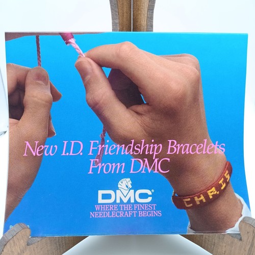 Vintage DMC Craft Pattern, ID Friendship Bracelets Express Yourself ...