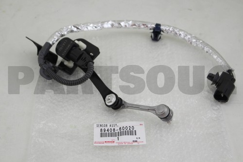 8940860020 Genuine Toyota SENSOR SUB-ASSY, HEIGHT CONTROL, REAR LH ...