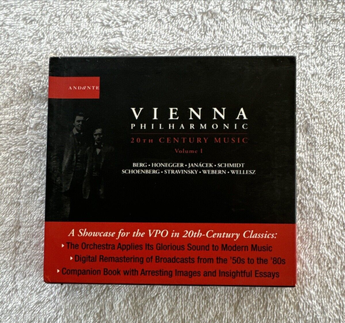 VIENNA PHILHARMONIC - 20th Century Music Volume I 3 CD + Book 2004 ...