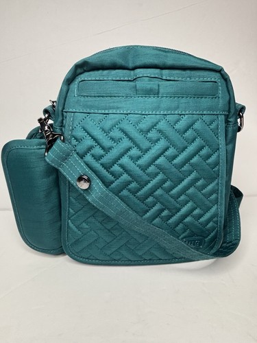 LUG Teal Green Flapper Crossbody bag purse compact,versatile everyday ...