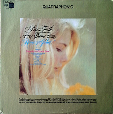 PERCY FAITH - LOVE THEME FROM ROMEO & JULIET - COLUMBIA - 1969 ...