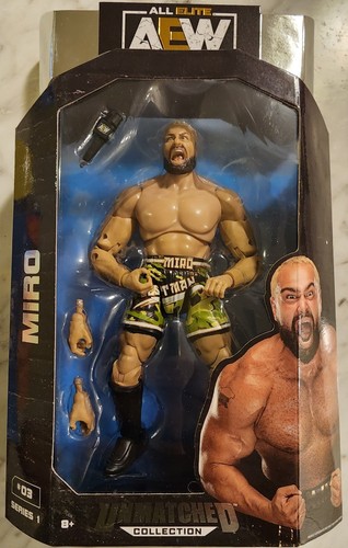 AEW MIRO Unmatched 1 Figure NEW 191726415237 | eBay
