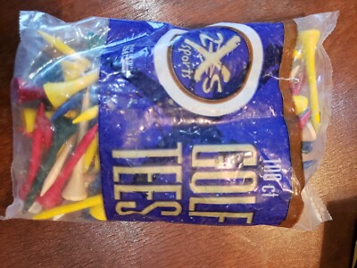Vintage Golf Tees 2XS Sports Pride Golf Tee Co multicolor 100 ct ...