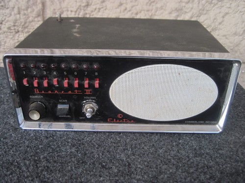 BEARCAT III ELECTRA SCANNER VINTAGE | eBay