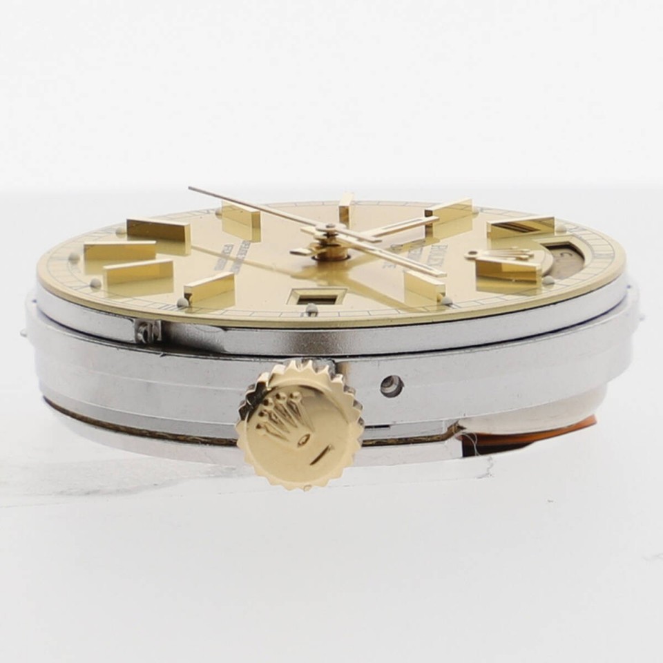 ROLEX Genuine Movement Day-Date Oyster Cal.5055 Watch Parts Champagne ...