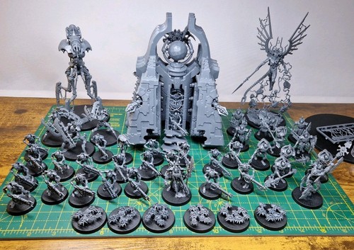 Necrons Army - Hypercrypt Battleforce + Necron Combat Patrol + Monolith ...