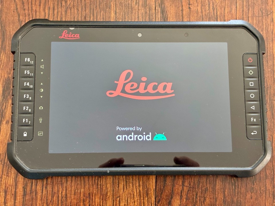 Leica CSX8 Rugged Survey Tablet, exc+++, plus tablet bracket for prism ...