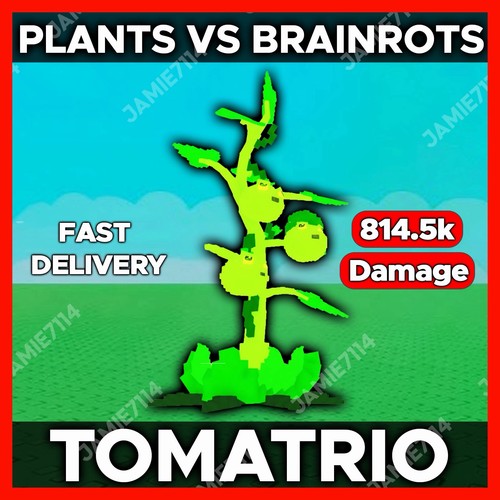 TOMATRIO 814.5K DAMAGE 🪴 PLANTS VS BRAINROTS | CHEAPEST‼️FAST & EASY ...