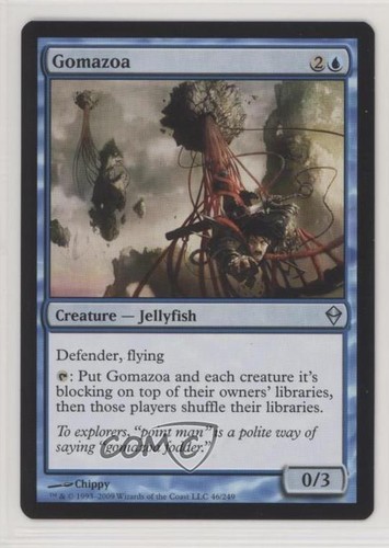 2009 Magic: The Gathering - Zendikar Gomazoa #46 0d2 | eBay