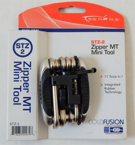 Serfas STZ-2 Zipper MT Mini Tool Bicycle 11-in-1 Multi Tool - NEW | eBay