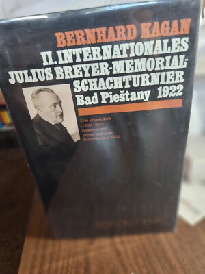 chess tournament Bad Piestany 1922 games analyzed pictures hardcover ...