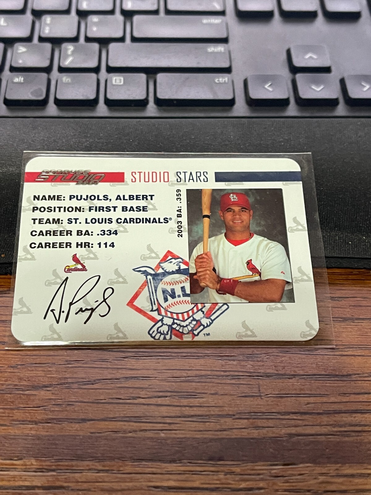 2004 Studio Stars #SS1 Albert Pujols | eBay