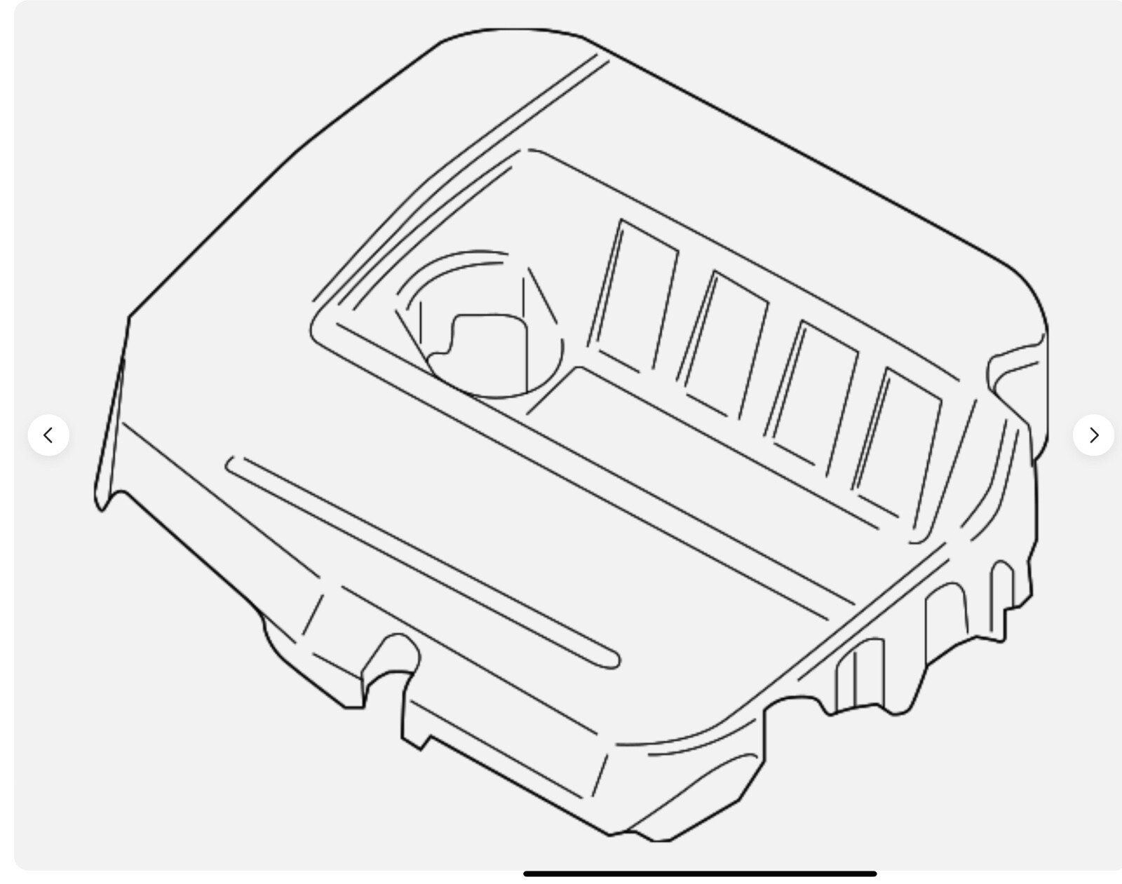 Genuine Ford Engine Cover GV6Z-6A949-A | eBay