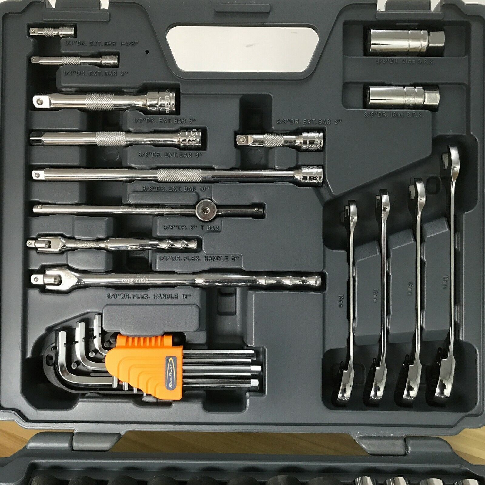 Blue Point Tools 128pc 1/4", 3/8" & 1/2 Drive Socket & Tool Set ...