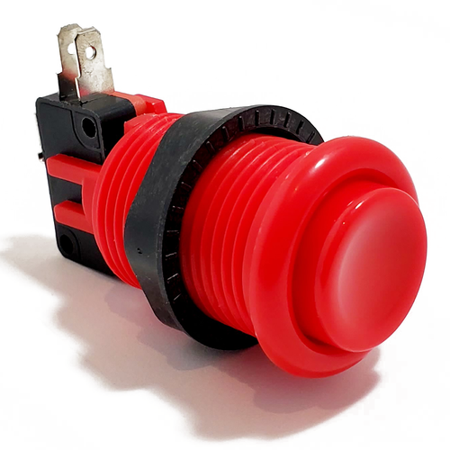 2pcs New 28MM Standard Arcade Push Button with Microswitch - Happ Style | eBay