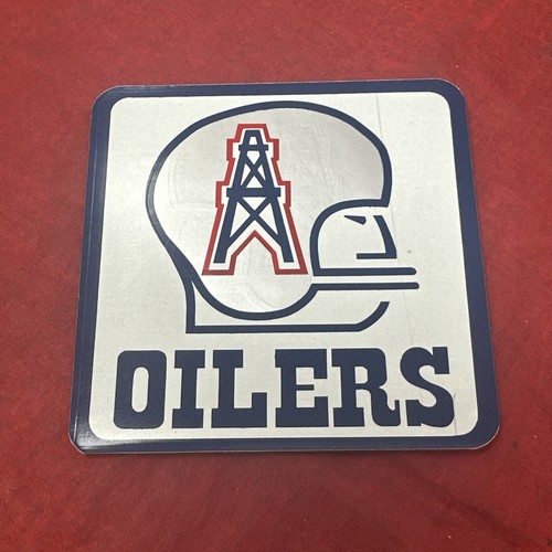 NFL Football Houston Oilers Vintage 1970's Logo Football Sticker NOS | eBay