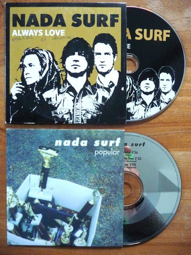 Lot 2 CDS NADA SURF : Popular + Always love / Elektra F 1996-2005 | eBay