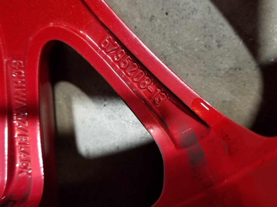 Mini Cooper JCW Wheels Red R112 Challenge Cross Spoke 17x7 02-15 #57 | eBay