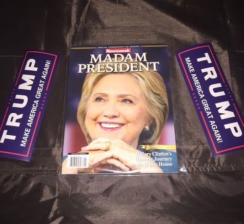Newsweek Madam President Hillary Clinton Recalled Special Edition ...