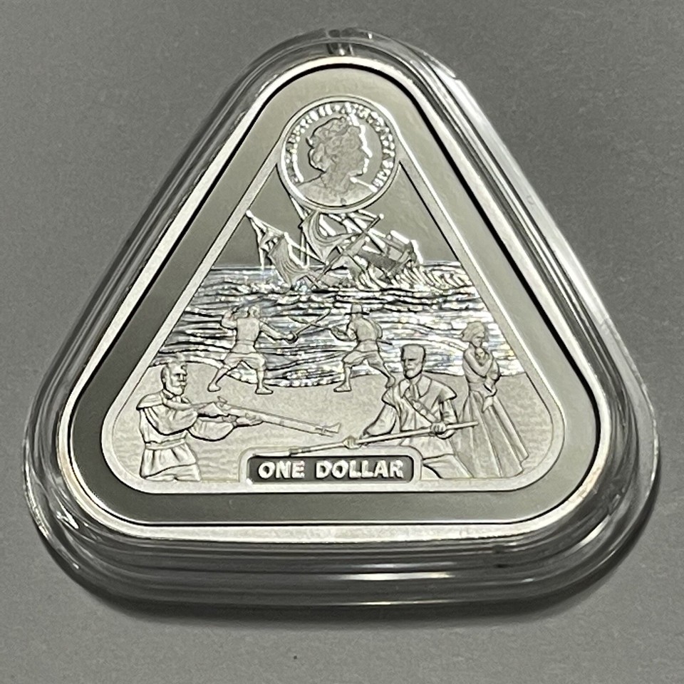 Batavia Ship 1629 Shipwreck Triangle Rare Coin 1 Troy Oz .999 Fine ...