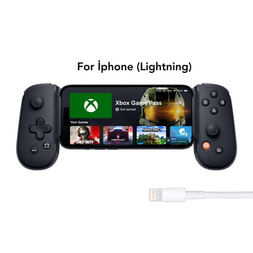Backbone One BB-02-B-XW Lightning Mobile Gaming Controller for iPhone ...
