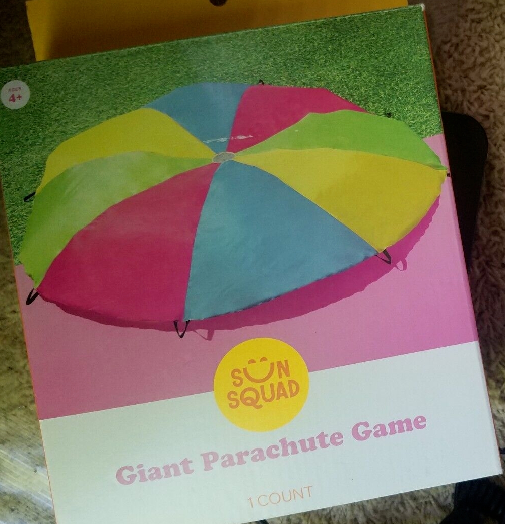 Sun Squad Giant Parachute Sensory Play Game For 2 to 8 People | eBay