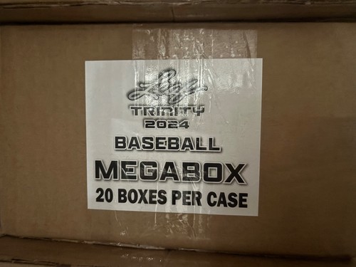 2024 Leaf Trinity Baseball Factory Sealed 20 Box Mega Case | eBay