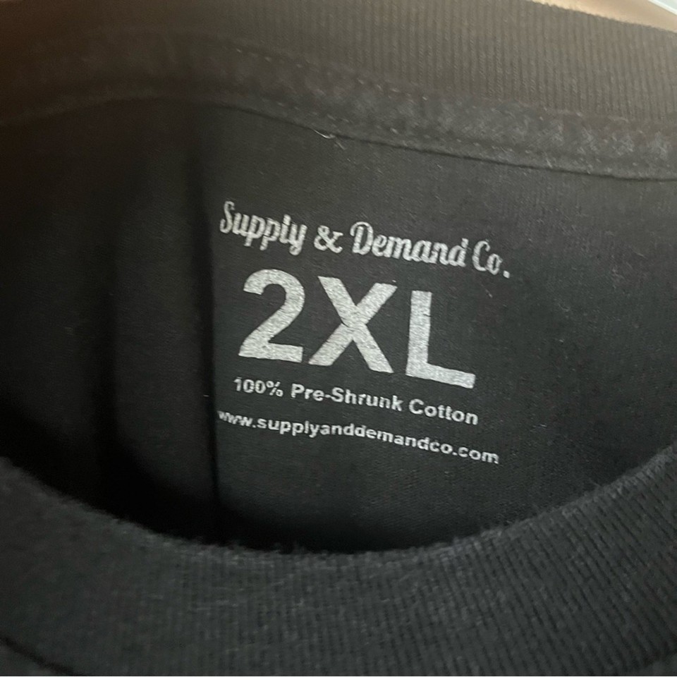 Supply & Denim men’s size 2xl black trust no one t shirt Mickey Minnie ...