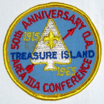 Area 3A 1965 Conference Conclave Pocket Patch OA BSA | eBay
