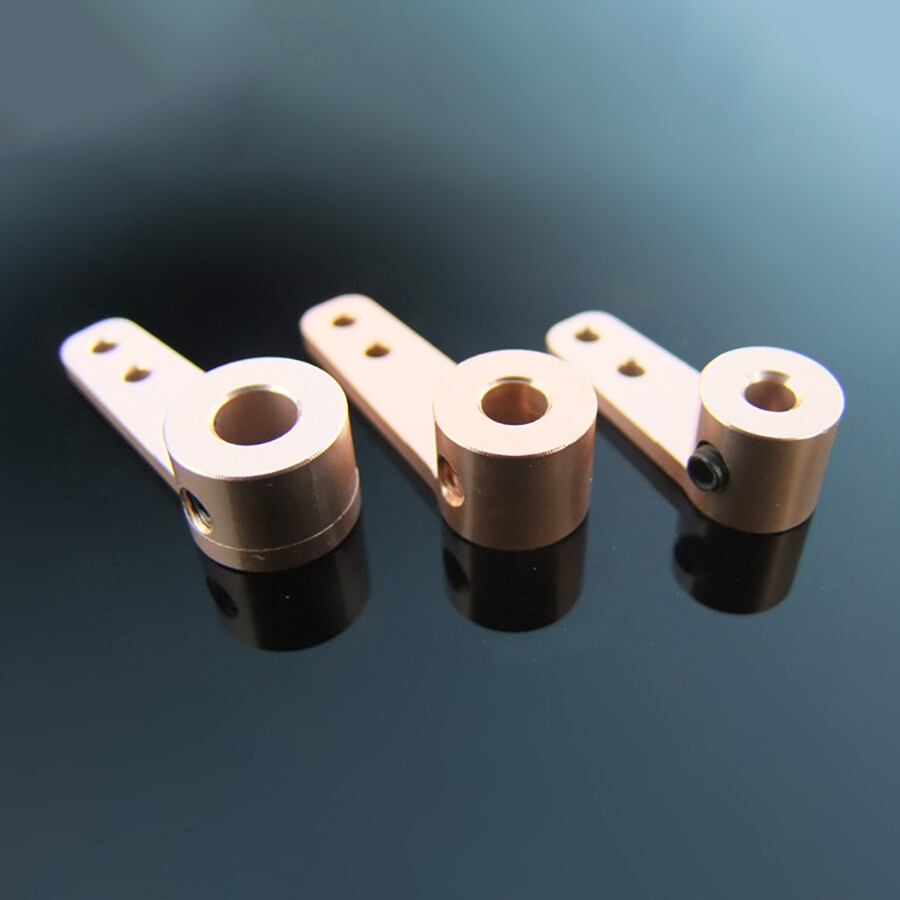 Aluminum Single Rudder Tiller Arm Servo Horn Arm Steering Arm RC Model ...