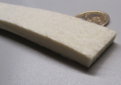 F5 Felt 1/4" Thick x 1.00" Wide x 10 Foot Roll | eBay