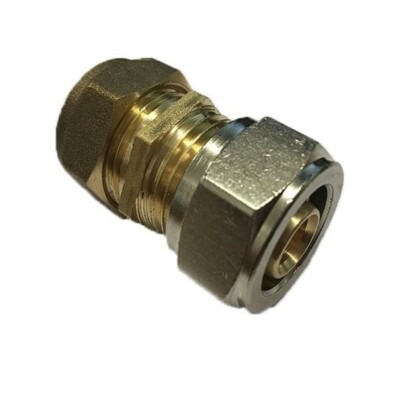 16mm x 15mm Reducer Coupling - To 15mm Copper Pipe For Water Underfloor ...