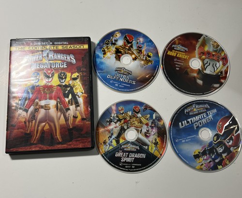 Power Rangers Megaforce: The Complete Season DVD ( 4 discs set Missing 1 disc) 31398247722 | eBay
