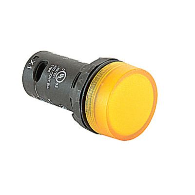 CL2-502Y, ABB, Compact Pilot Light Head Yellow Illuminated, Led 24V Ac ...