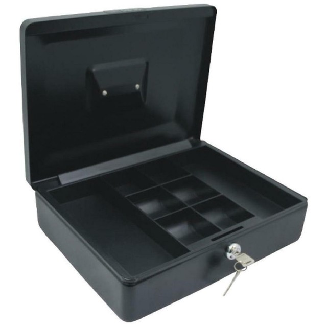 Carl Steel Security Box 9" x 12-1/2" x 4" Black Each (CUI82012) for ...