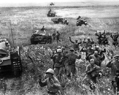 Russian Soldiers surrender to German Forces 8x10 WWII WW2 Photo 884a | eBay