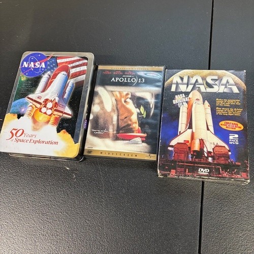 NASA History Space Travel -ONE LOT - Movies Apollo 13 about 10 DVDs ...