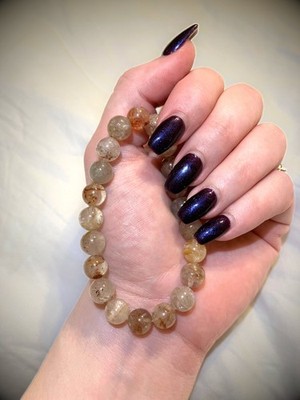 Red Garden Quartz Bracelet | eBay