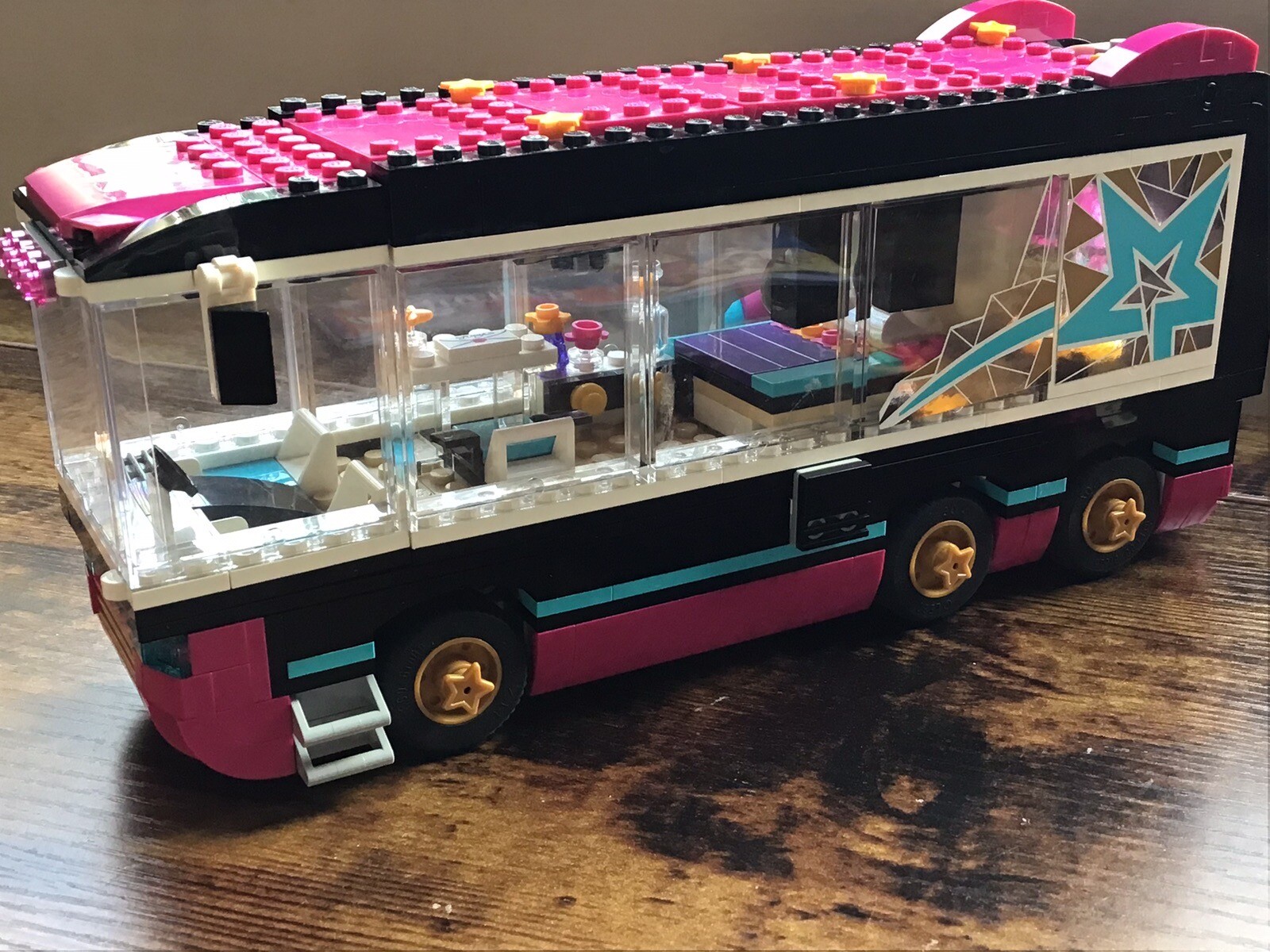 LEGO FRIENDS 41106 POP STAR TOUR BUS WITH INSTRUCTIONS, NO BOX | eBay