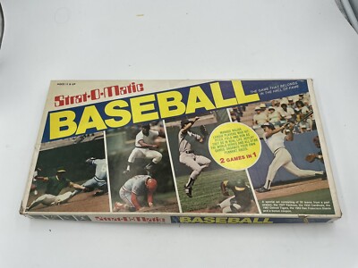 Strat-O-Matic SOM Baseball Game & 1980s Player Cards | eBay