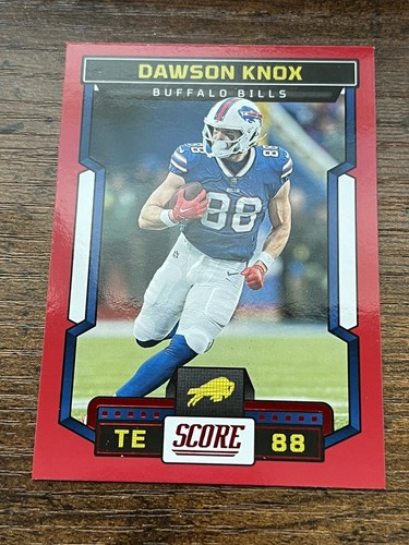 2023 Panini Score "RED Parallel" Dawson Knox #269 | eBay