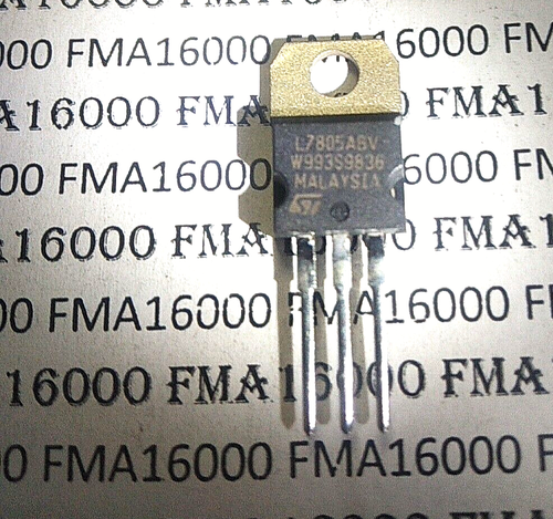 L7805ABV TO220 L7805-ABV Ic : Régulateur de Tension; 5V,1A,Linéaire,original STM | eBay