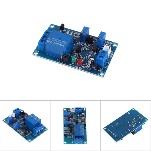 DC 12V Light Control Switch Adjustable Delay Photoresistor Relay Module ...