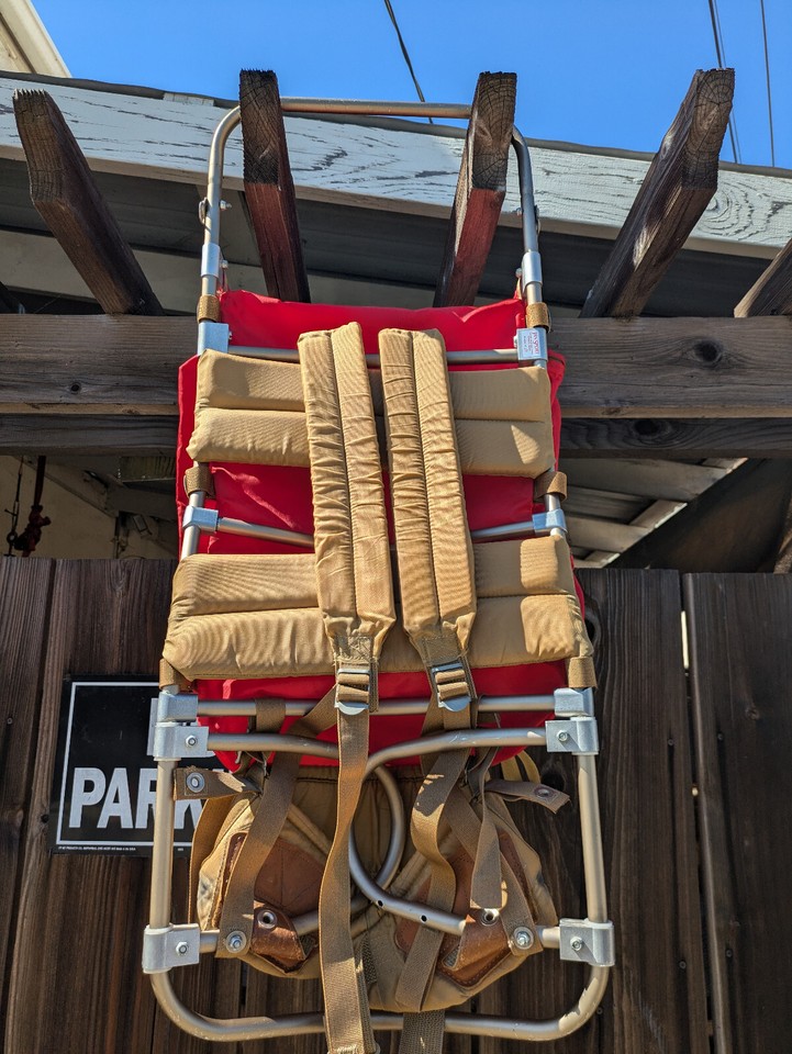 Jansport D3 external frame mountain hiking backpack made in USA tubular ...