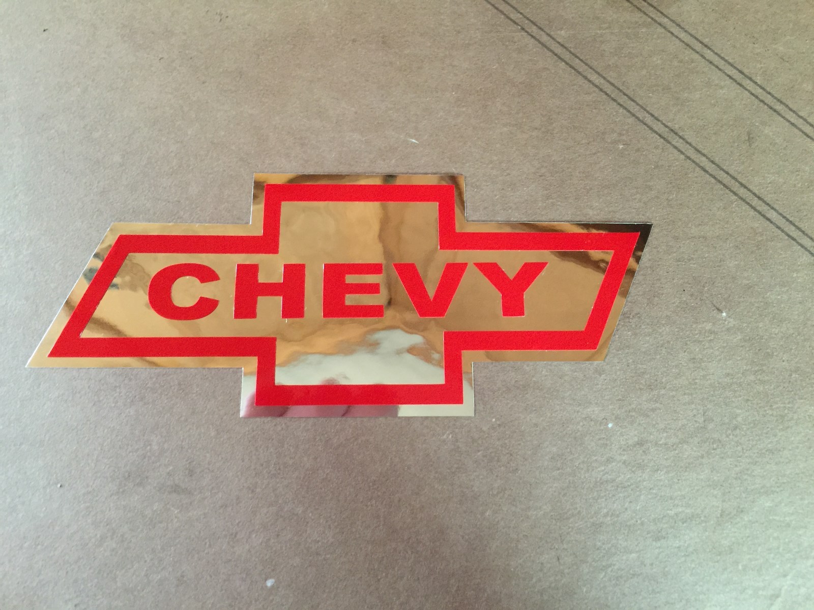 CHEVY Emblem Sticker Decal 2 "x 5" | eBay