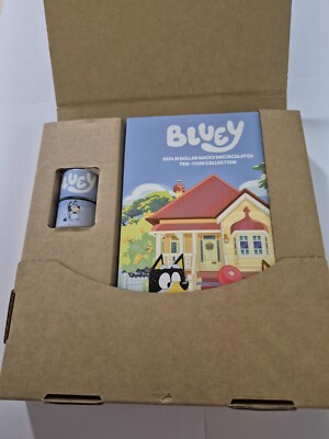 2024 Bluey Australian Post Issue Coin Set of 10 x $1 Coins In Tube ...