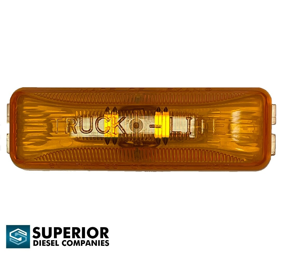 Truck-Lite (19200Y) + Truck-Lite (19200R) Marker/Clearance Lamp Combo ...