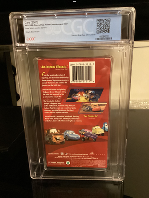 Carros Vhs Da Disney Pixar