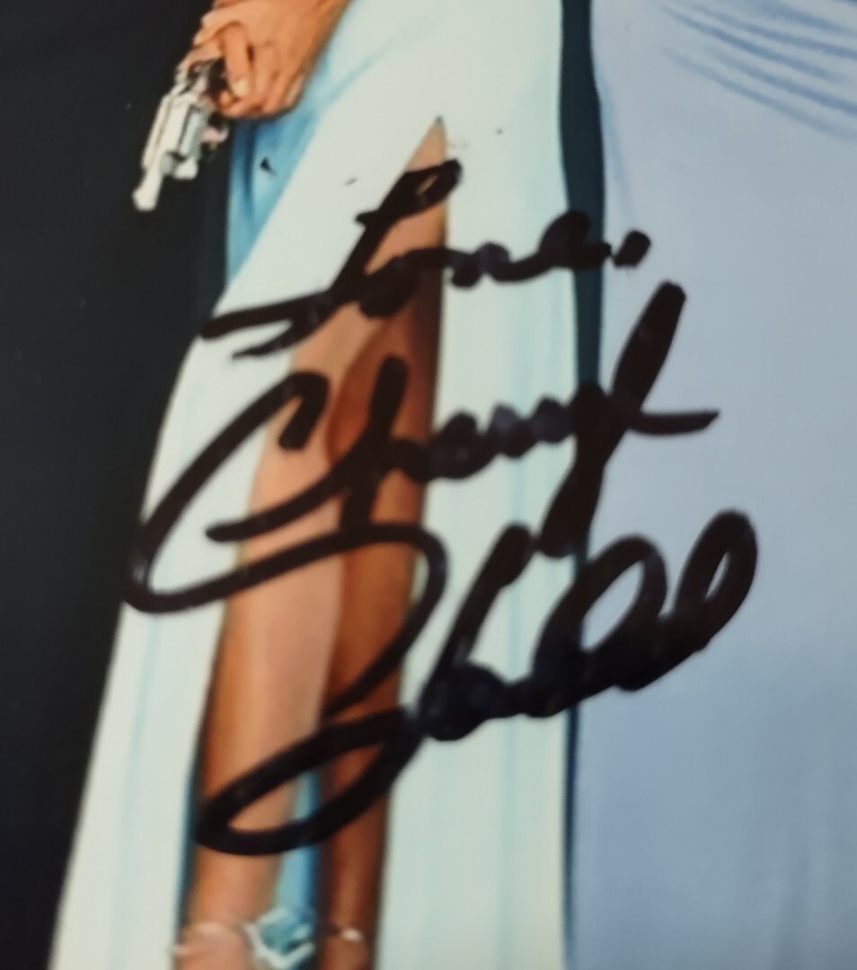 CHERYL LADD SEXY ICON LEGENDARY CHARLIES ANGELS PINUP SIGNED AUTOGRAPH ...