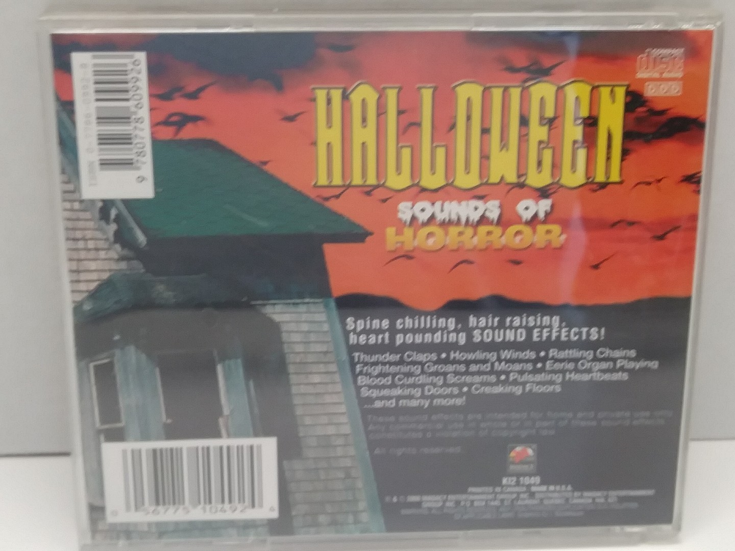 Halloween Sounds of Horror CD Madacy Entertainment | eBay